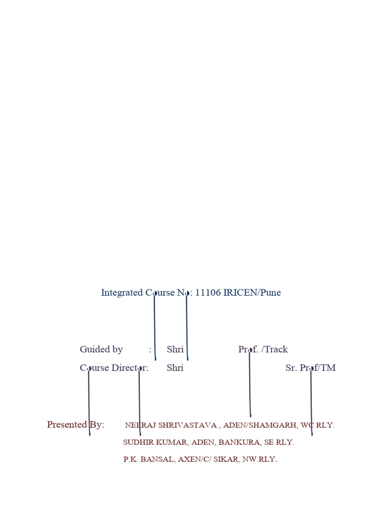 Modified Check Rail For level_crossing | PDF