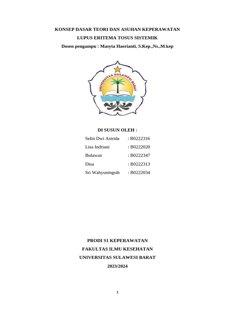 Konsep Dan Askep SLE KLMPK 4 Ners Masita | PDF