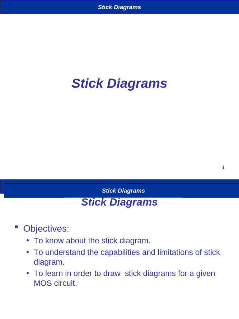 Stick Diagrams | PDF