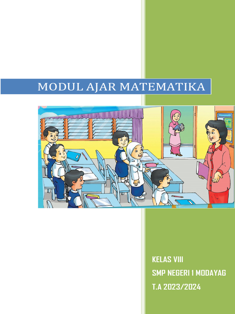 Modul Ajar Matematika PBL Materi Fungsi Linear | PDF