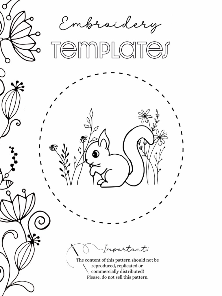 Bordado - Esquilo | PDF