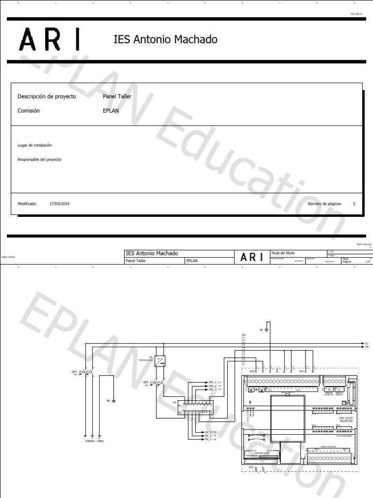 Esquema Panel DC | PDF
