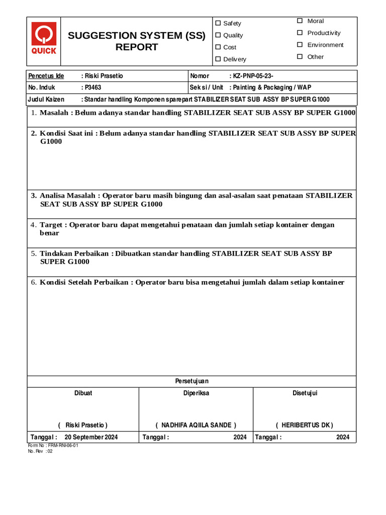 Handling Stabilizer | PDF
