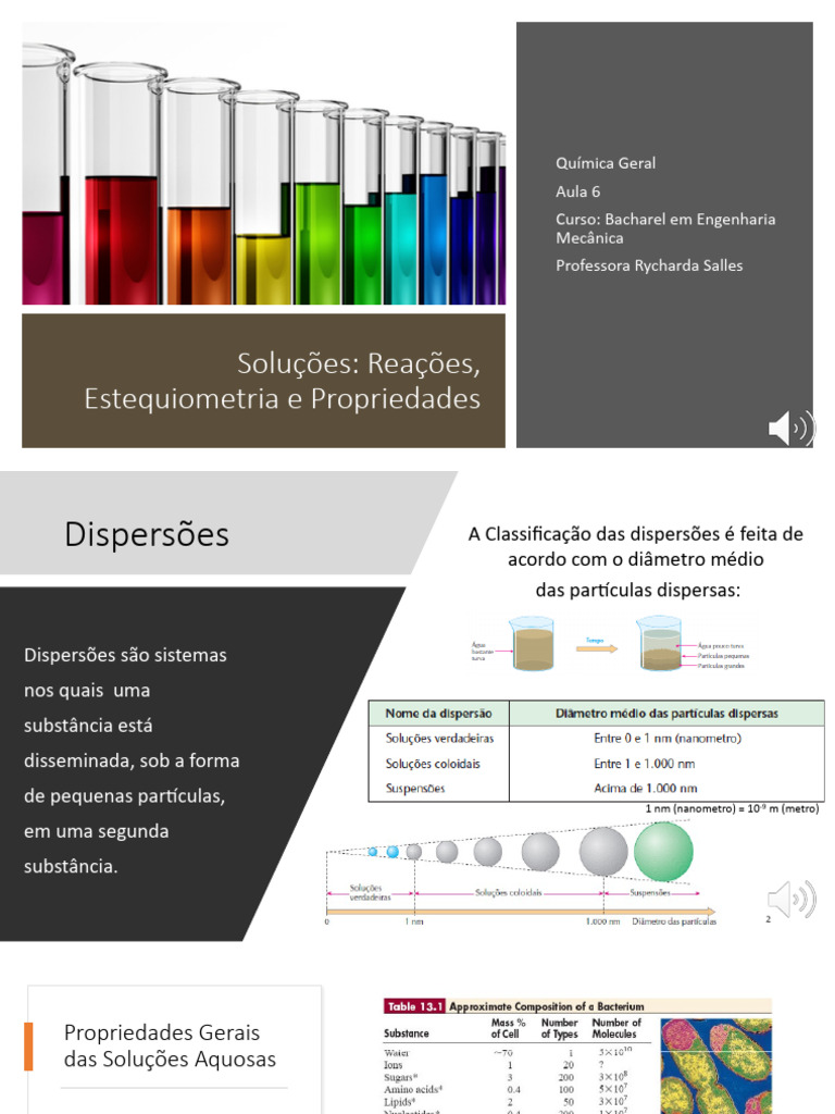 Aula 6 - Solu--es | PDF