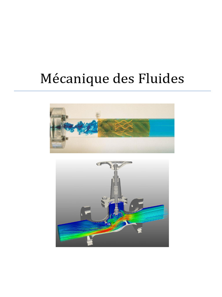 Mecanique Des Fluides | PDF