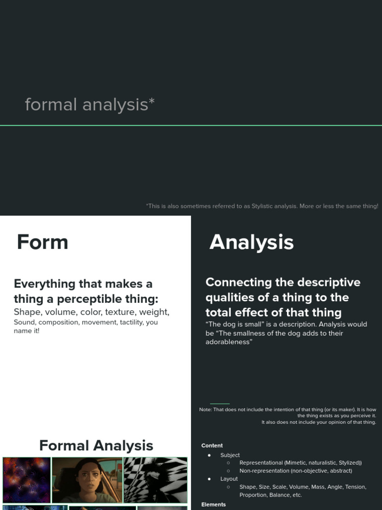 Formal Analysis Animation | PDF