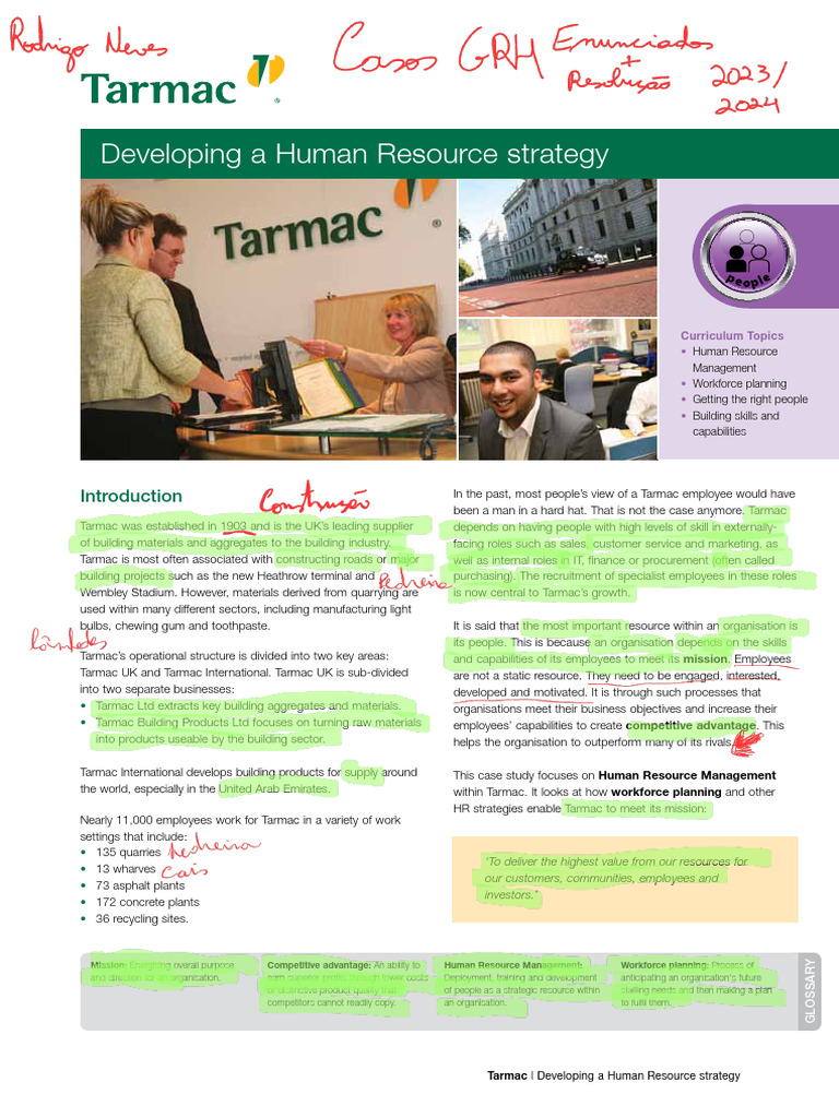 Casos GRH 2023-2024 | PDF