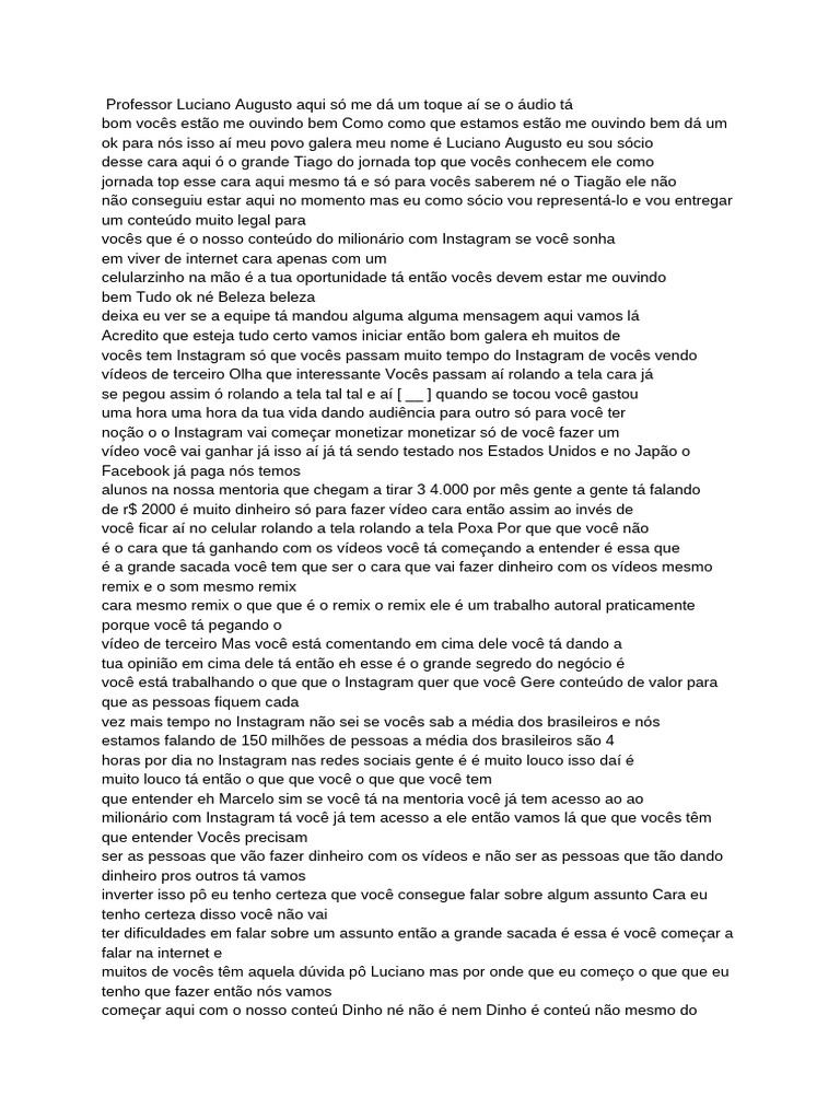 Como Viver Da Internet em 2024 - Mude de Vida! | PDF | Dinheiro | Carreira e Crescimento