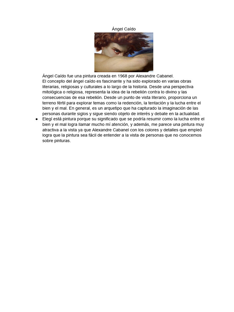 Ángel Caído | PDF