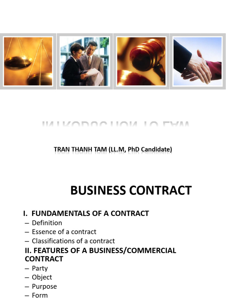 2024 Chapter 2 - Session 1 - Fundamentals of contract | PDF