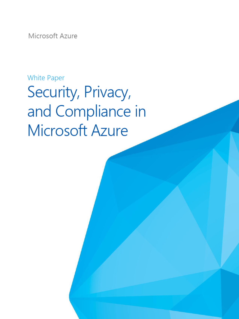 White Paper Security e Compliance Microsoft VdA | PDF