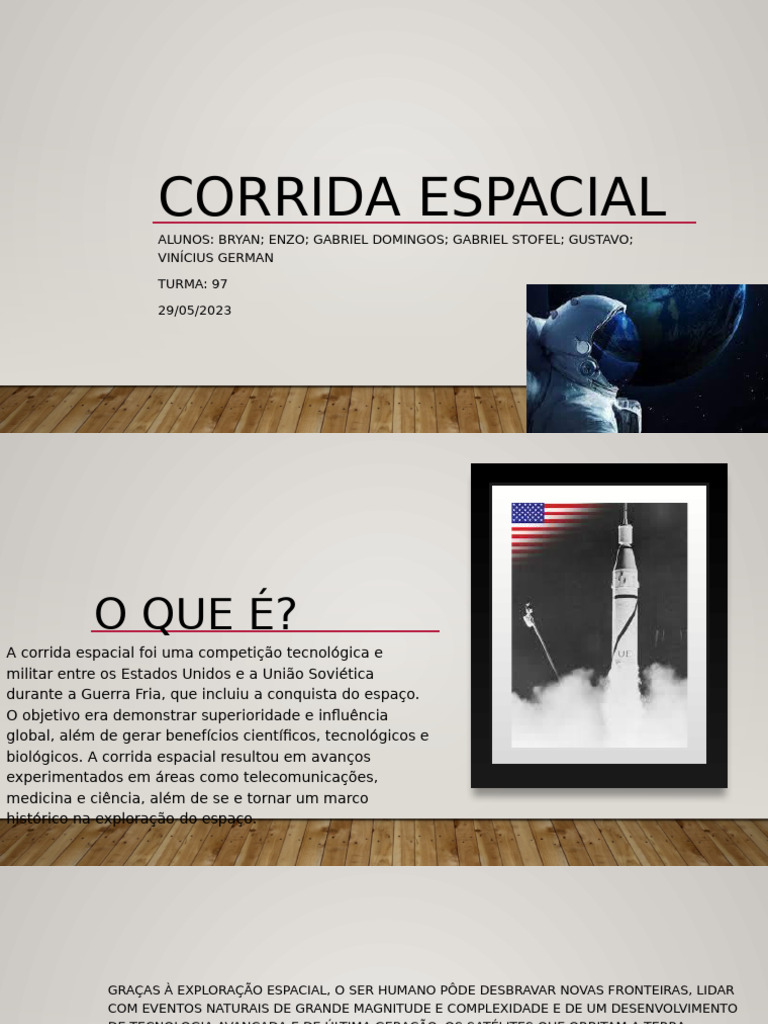 Corrida ESPACIAL | PDF