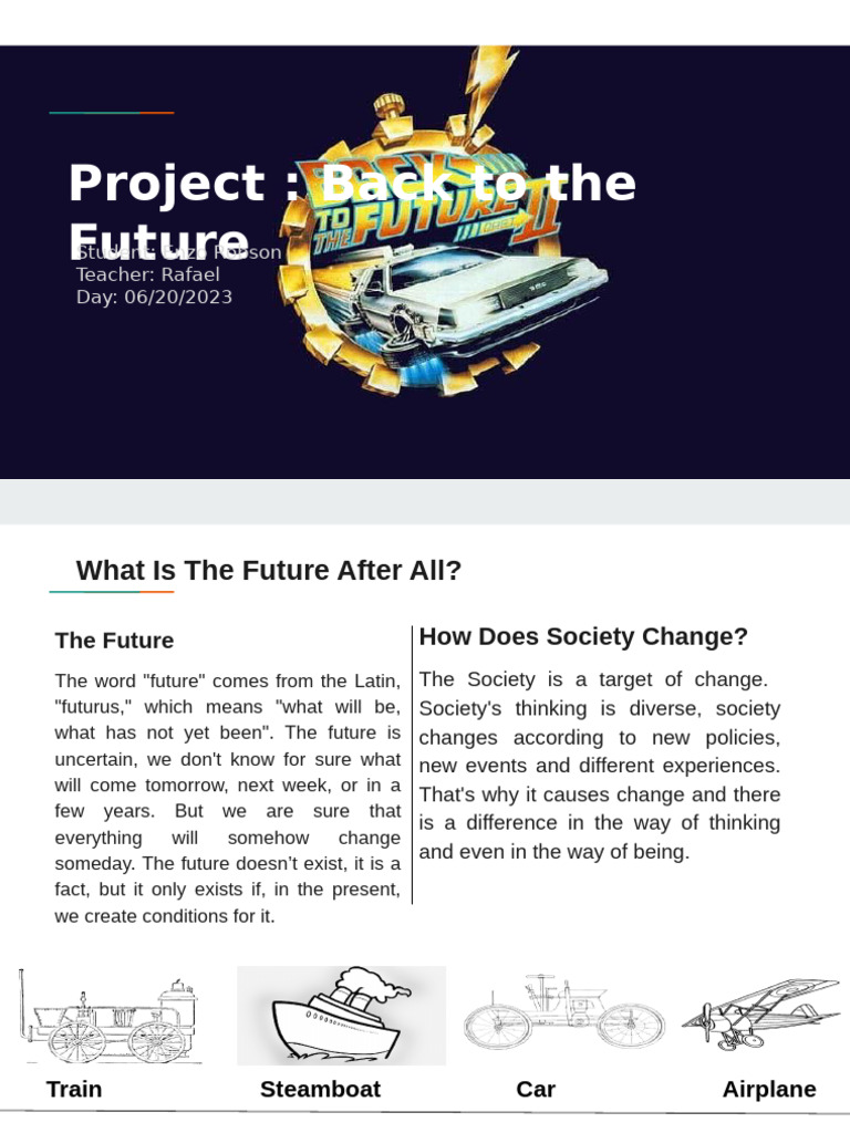 Project _ Back to the Future | PDF