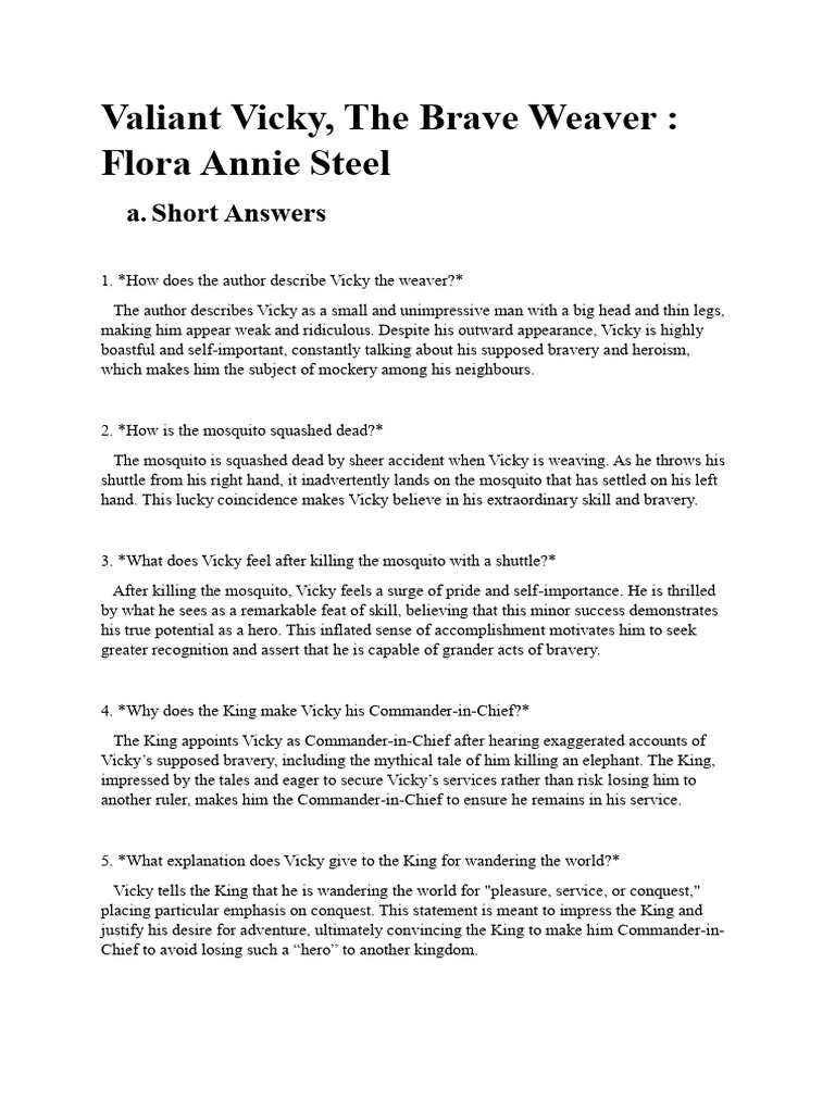 Valiant Vicky | PDF