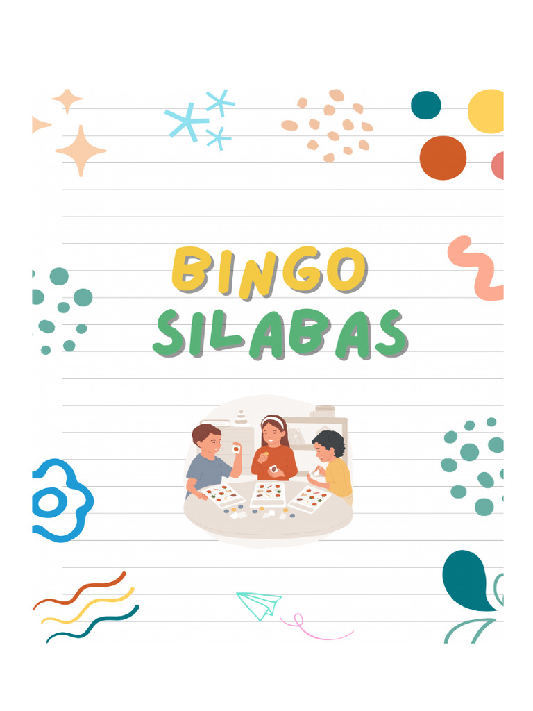 Bingo Sílabas | PDF