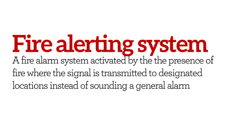RA 9514 fire alerting system | PDF