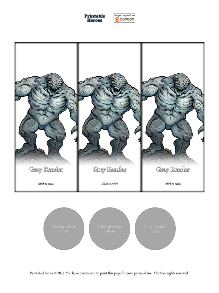 Grey Render - 01 - Free | PDF