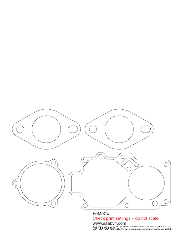 WWW Saabv4 Com FoMoCo Gaskets | PDF