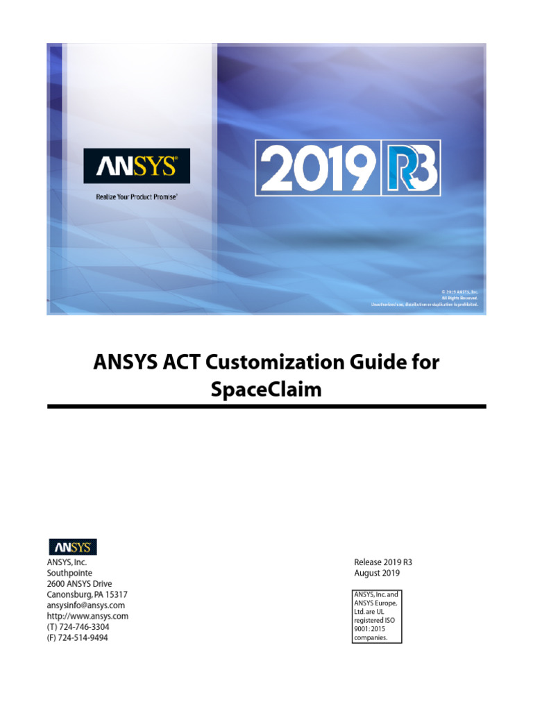 ACT Customization Guide For SpaceClaim | PDF