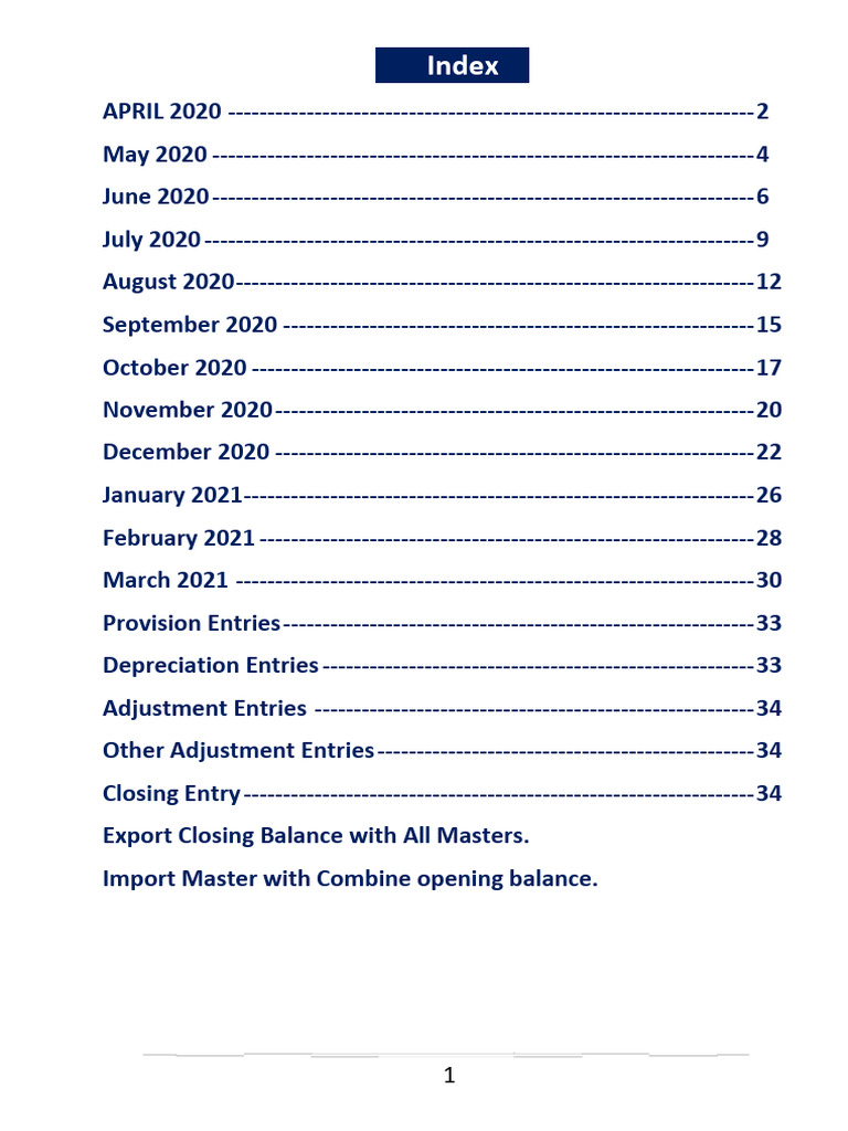 Case Study 1 Tally Prime Exercise | PDF