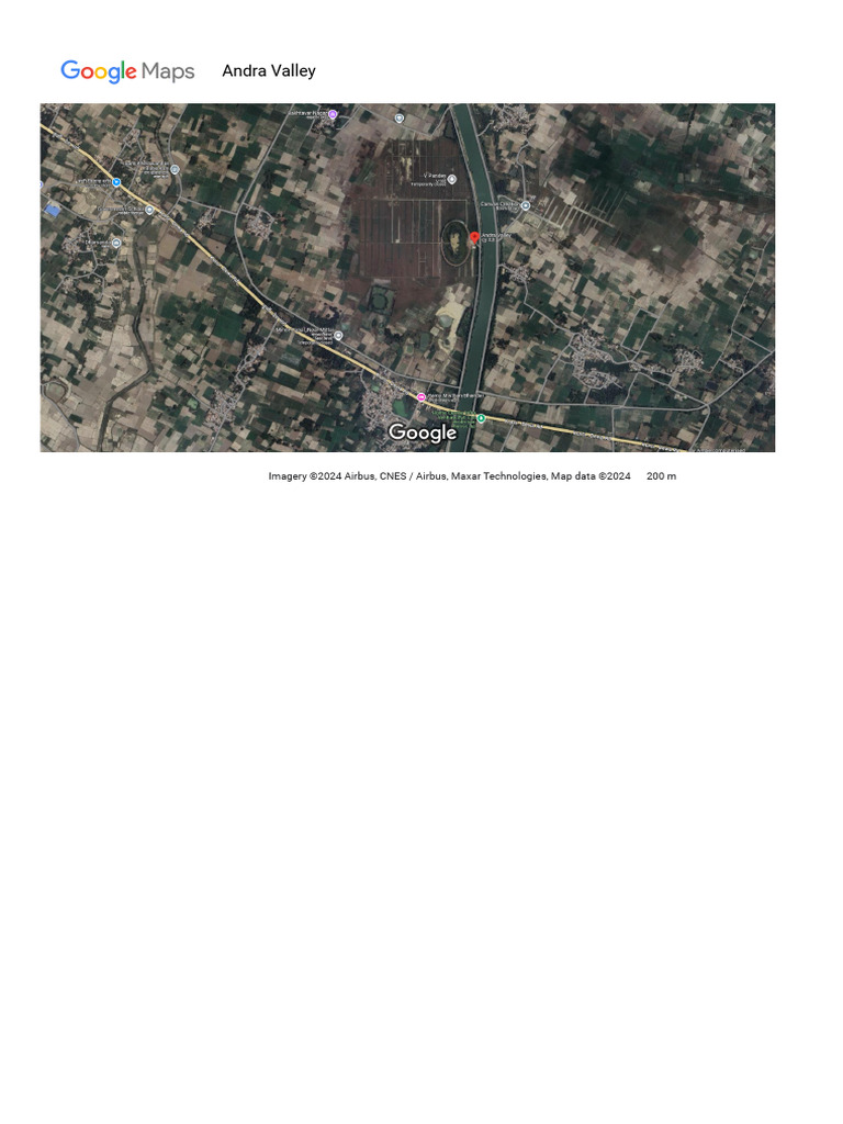 Andra Valley - Google Maps | PDF
