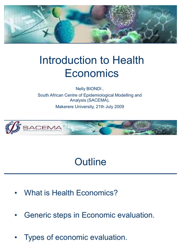 Intro To Health Economics | PDF | Cost Effectiveness Analysis | Business