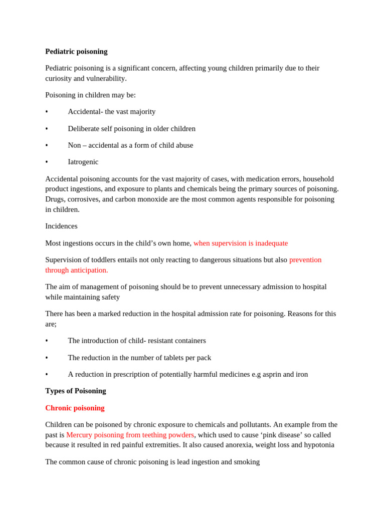 Group 8 Paeds Emergencies | PDF