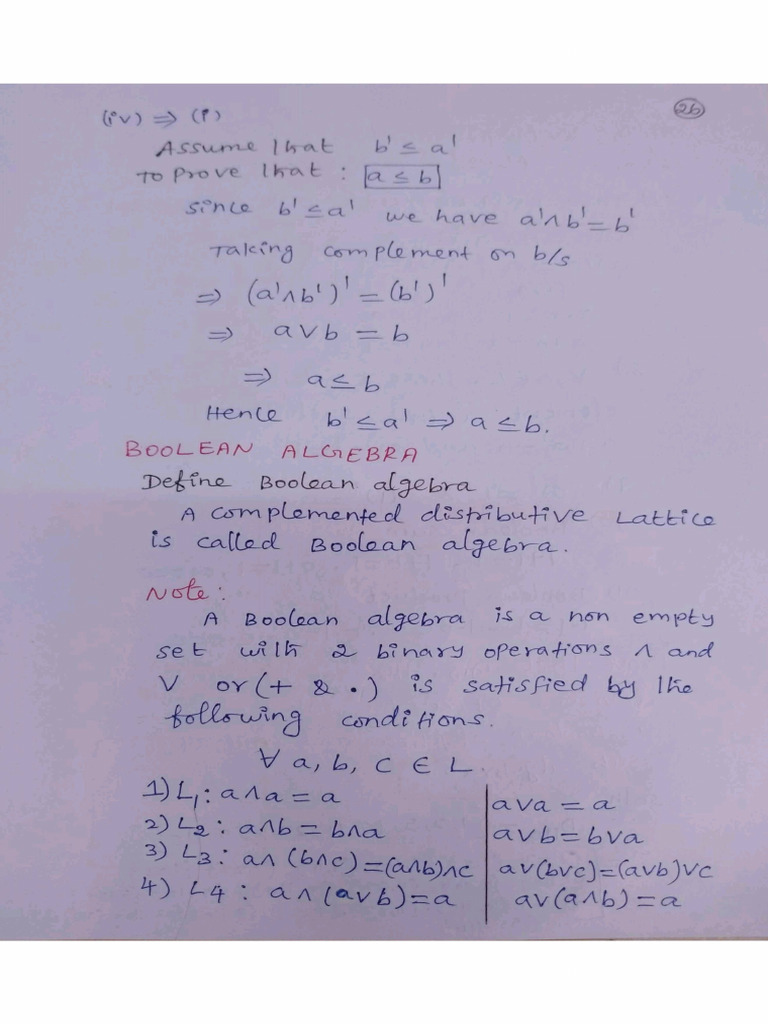 Boolean Algebra | PDF