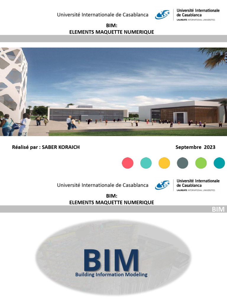 BIM-Elements Maquette Numérique-Part 1 | PDF