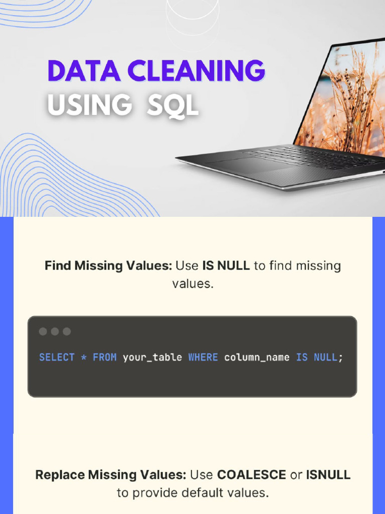 Cleaning Data Thru SQL 1725349850 | PDF