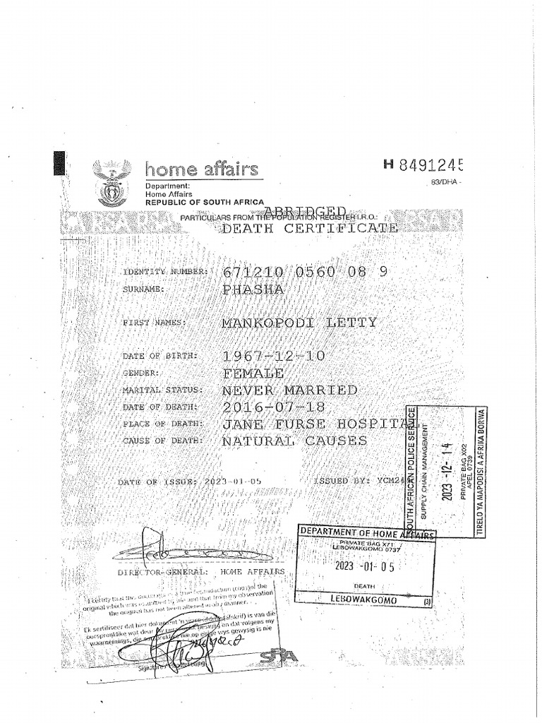 Phasha Mathapelo - 1 | PDF