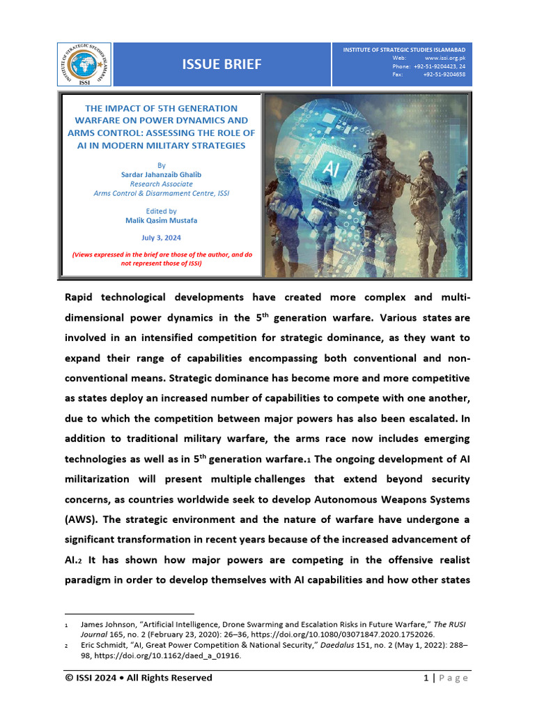 5 Generation War | PDF