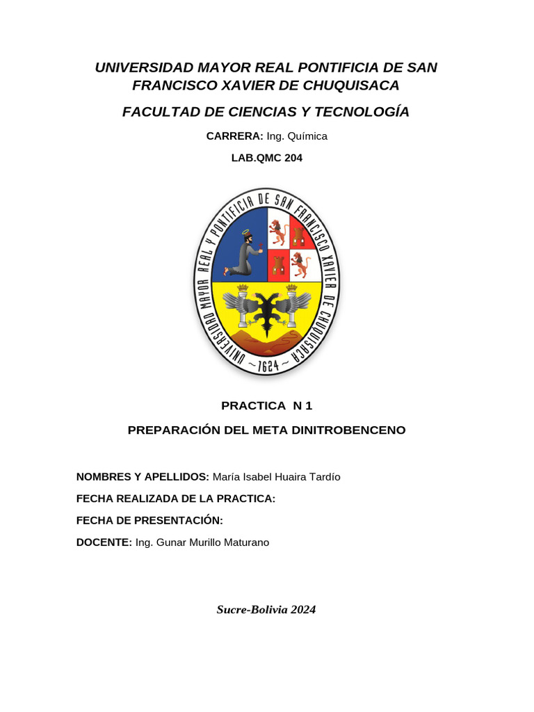 Inf. de Lab QMC 204 N2 | PDF