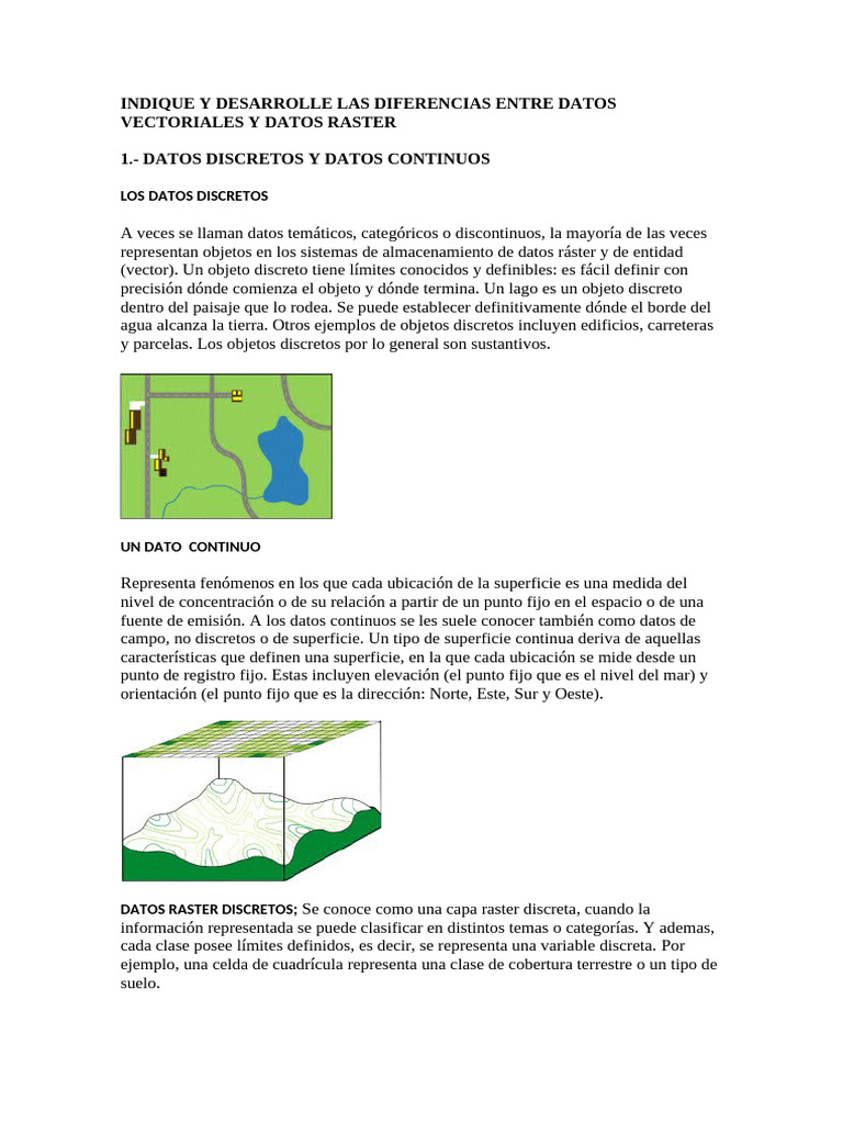 datos discretos y continuos | PDF