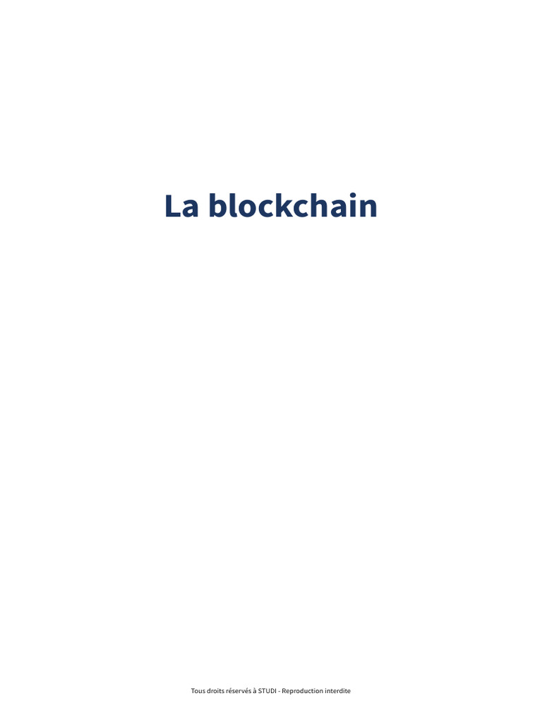 Blockchain PDF | PDF