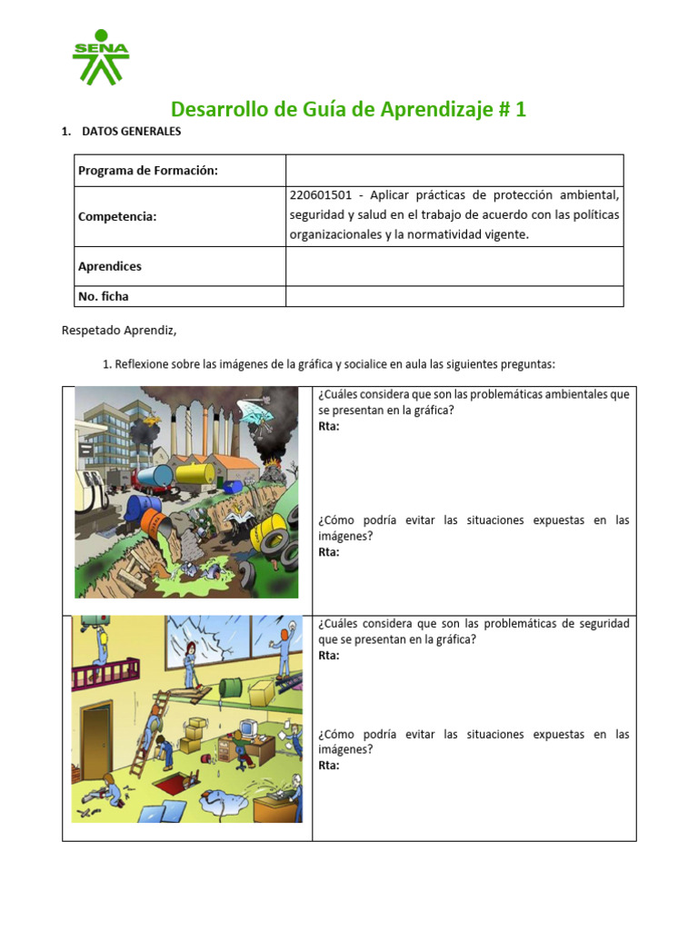 Taller Ajustado SST - MA | PDF