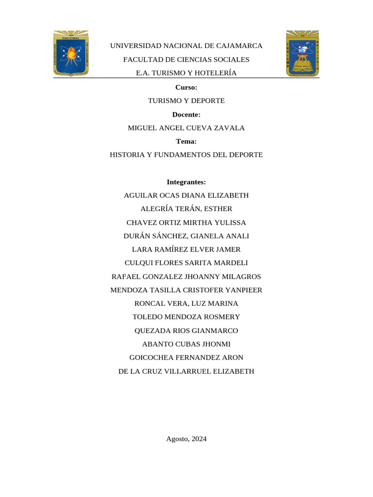 Tenis - Mendoza Tasilla Cristofer Yanpieer | PDF