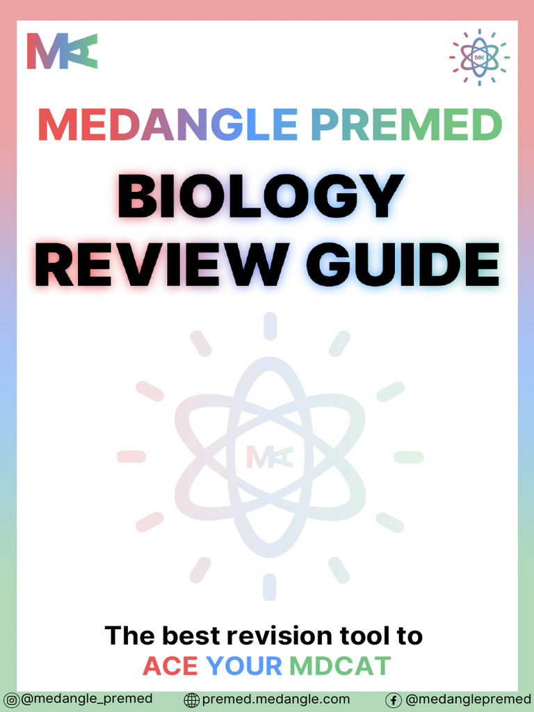 MedAngle Premed - Biology Review Guide | PDF
