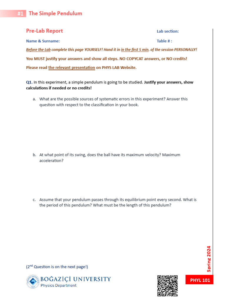 101 Lab Sheets | PDF