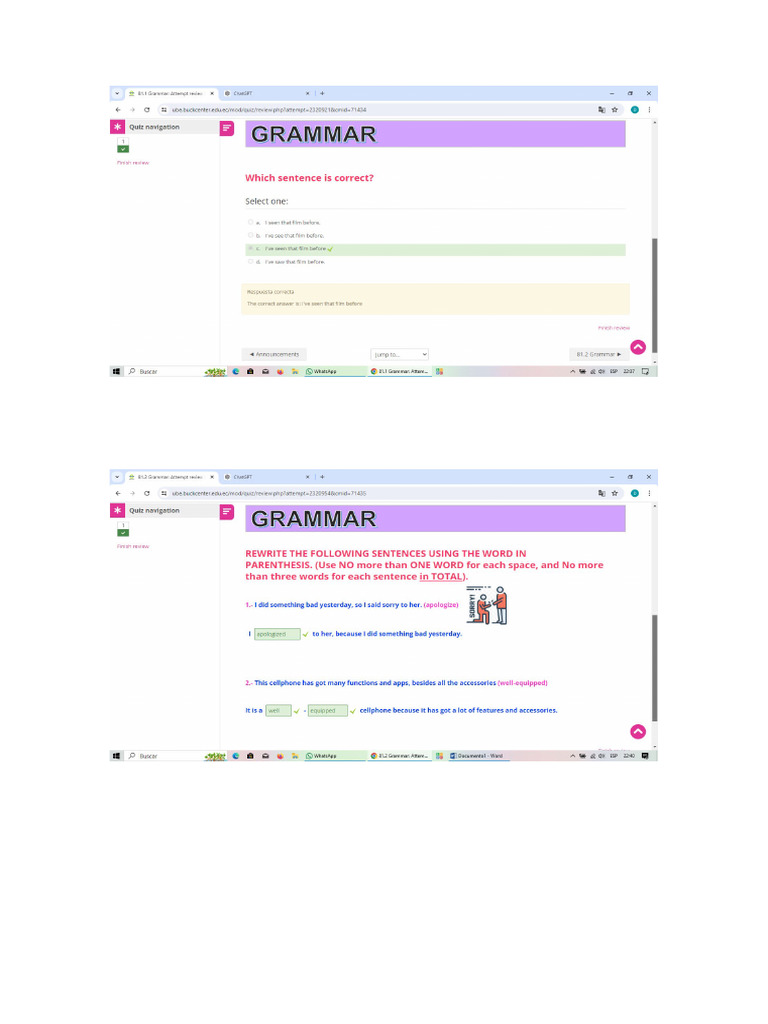 2 modulo de ingles ube | PDF