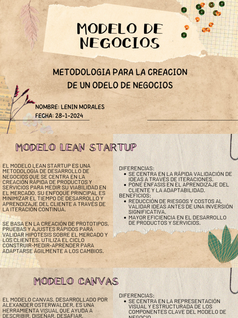 Modelo de Negocios | PDF