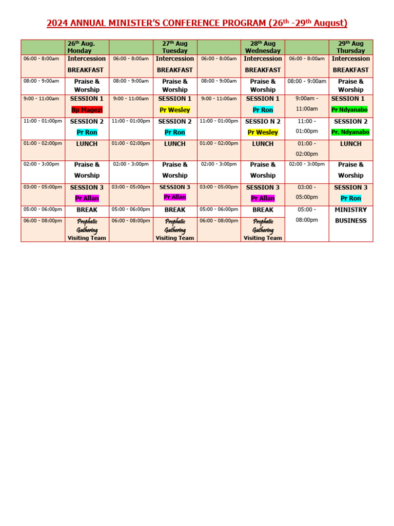 Final Programme | PDF