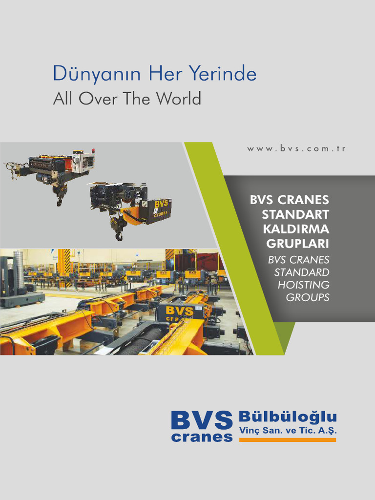 BVS LIFTING GROUP Kaldirma_gruplari | PDF