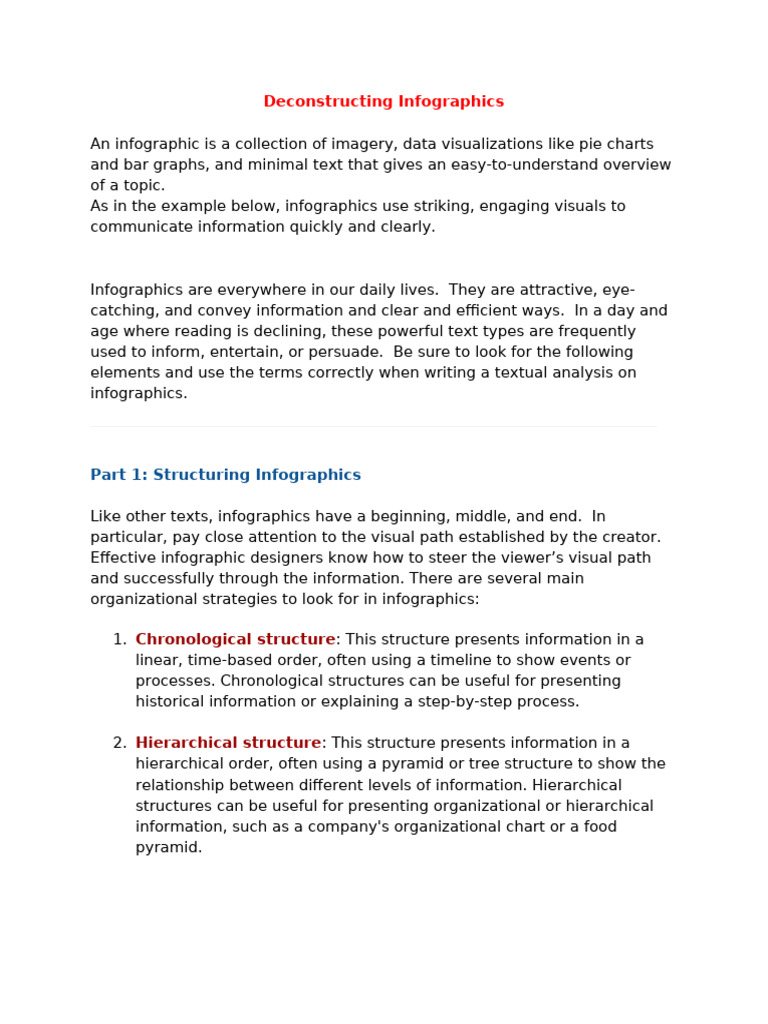 Infographic Conventions | PDF