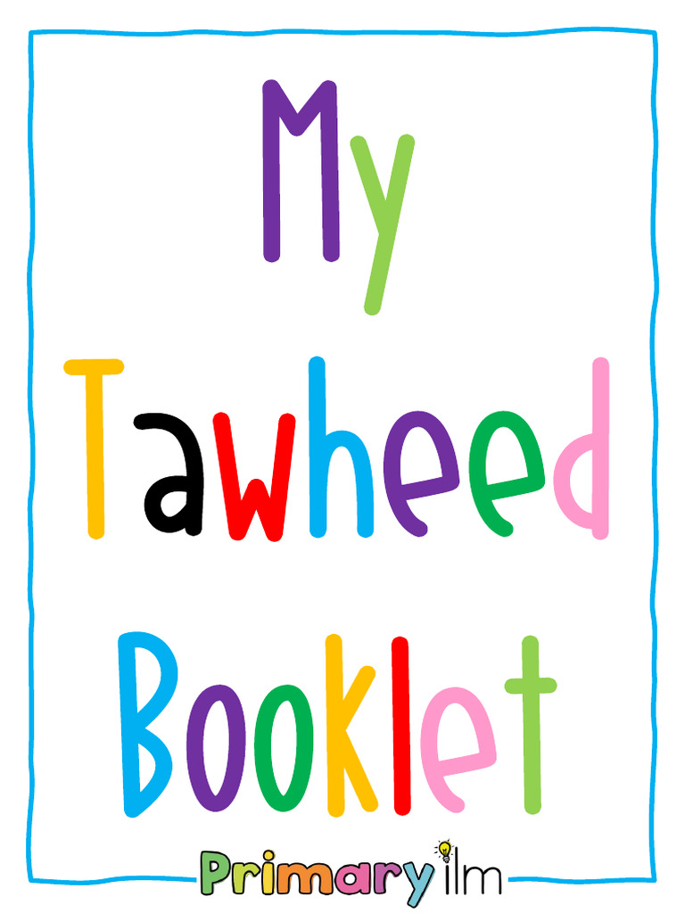 Tawheed For Kids | PDF