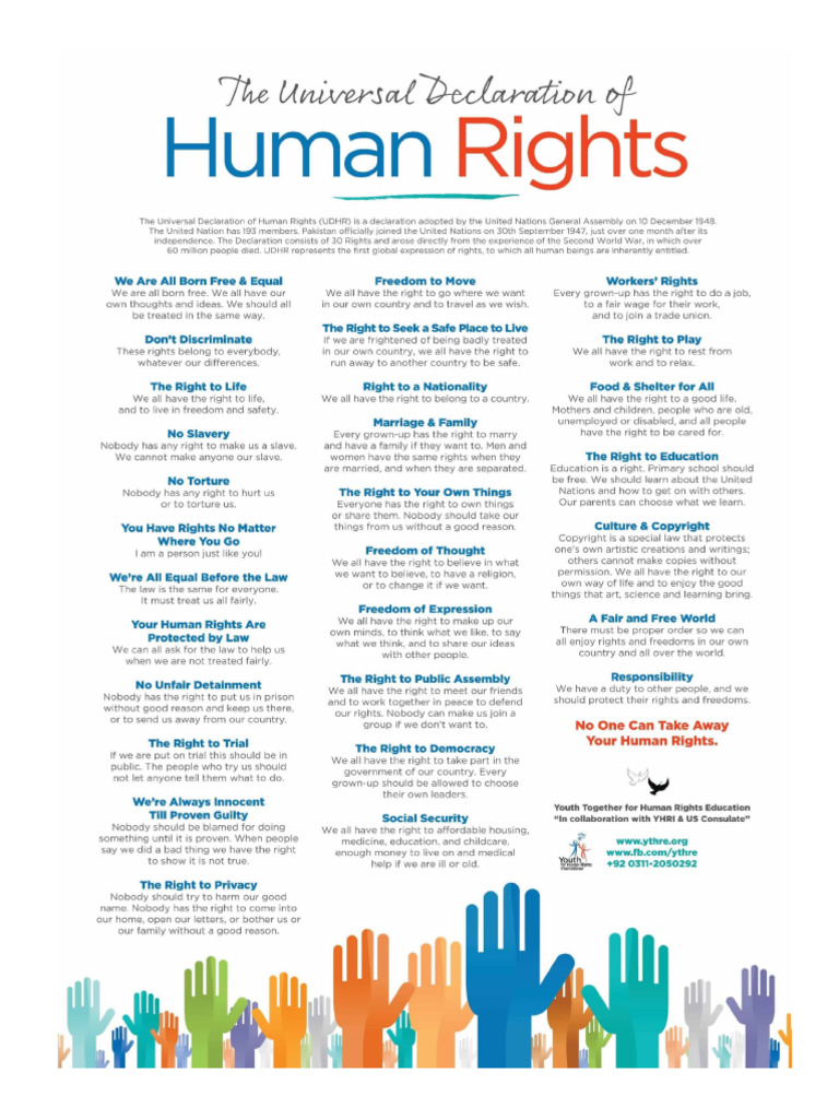 The UDHR | PDF
