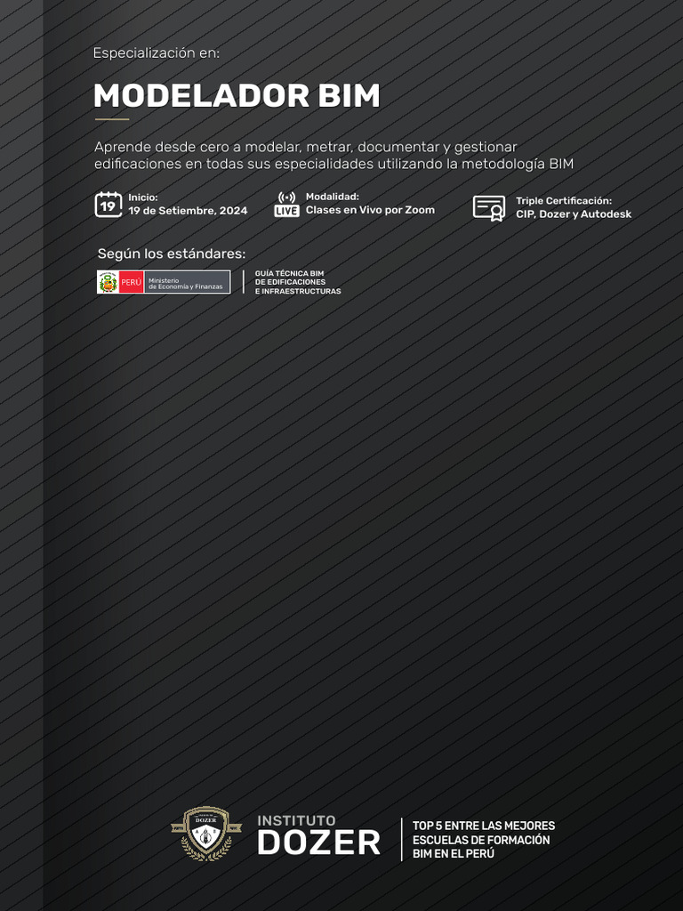 Brochure - Modelador BIM | PDF