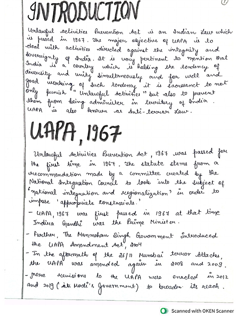 UAPA | PDF