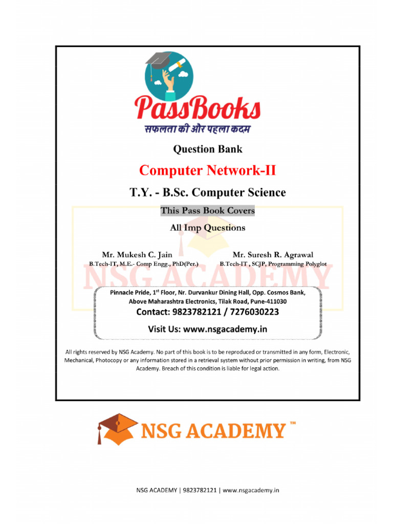 Imp Question Bank Cn-II Tybcs Sppu Sem3 NSG Academy | PDF