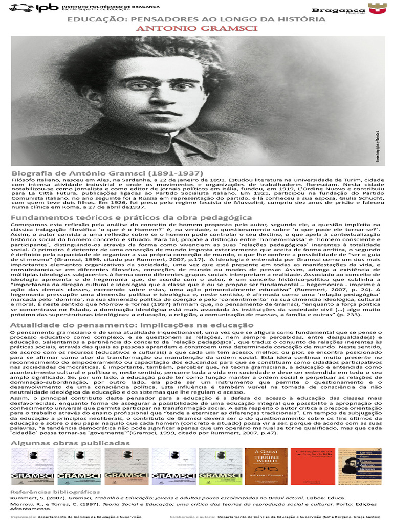Antonio Gramsci Dep Ces | PDF